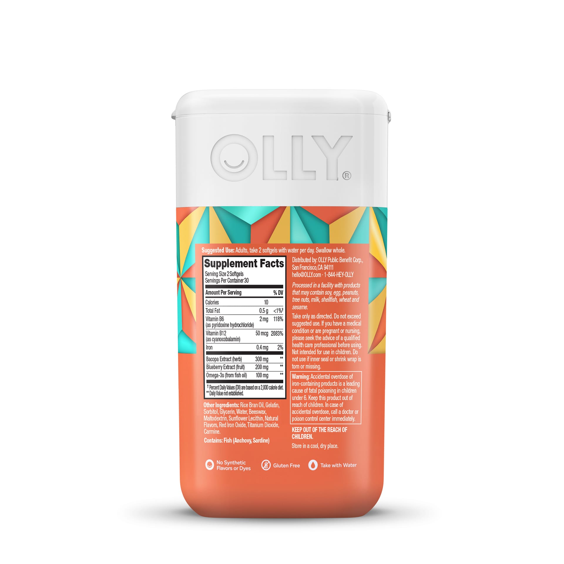 OLLY Ultra Strength Brain Softgels– OLLY PBC