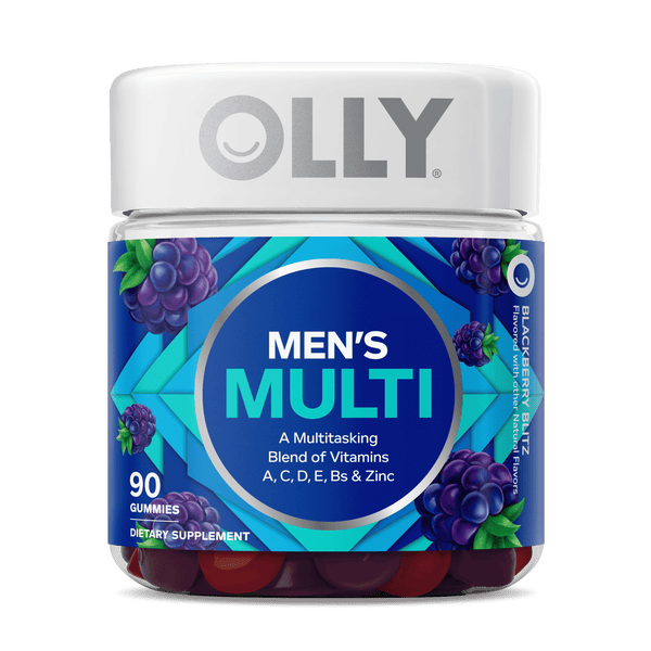 Multivitamin for Men – Daily Gummies B12 D & Zinc – Wellness Made Easy ...
