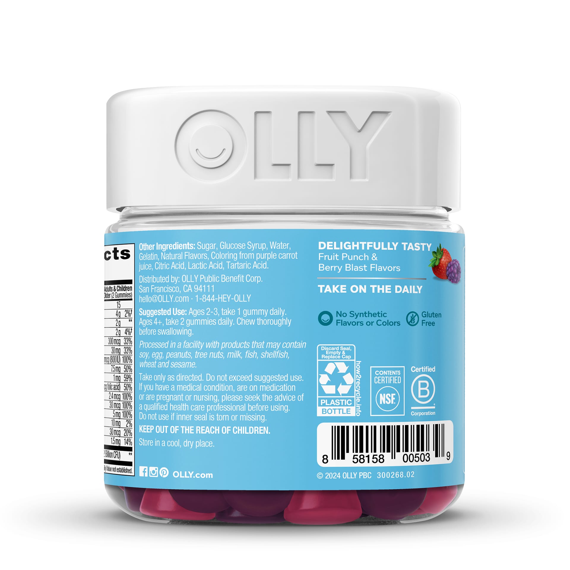 Kids Multi & Probiotic Multi Vitamins– OLLY PBC