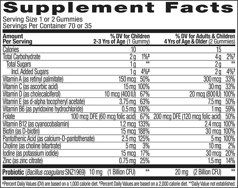 Kids Multi & Probiotic Multi Vitamins– OLLY PBC